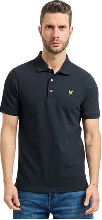 Lyle & Scott Homme, Tops, Bleu, Taille: 4XL Polo Uni