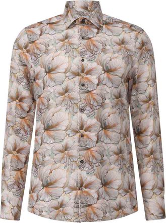 Stenströms Slim-Fit Hemd mit Muster