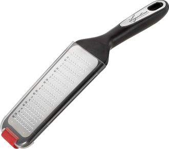 Lagostina 012196000005 Ingenio Smart reibe, Kunststoff Stahl 18/10, Schwarz