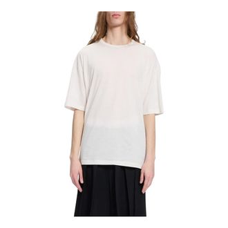 Ann Demeulemeester Dieter High Comfort Fit T-Shirt - - Tops - Herren - Wei&szlig; - S
