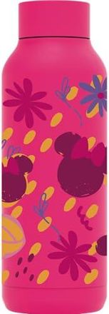 Quokka Thermosflasche, Edelstahl, einfarbig, Raspberry Pink, 510 ml, Minnie Spring