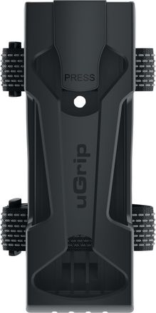 ABUS Schlosstasche ST 5700 uGrip Bordo - Halter für den sicheren Tranport des Faltschlosses Bordo 5700K/80, Schwarz