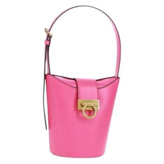 Ferragamo Sac Seau Pre-owned - Femme - Pre-owned - Rose - Taille: ONE Size