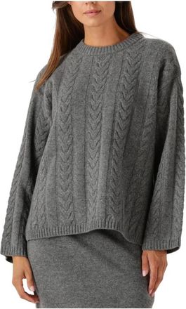 Mos Mosh MOS Mosh, Damen, Strickwaren, Grau, XLGr&ouml;&szlig;e