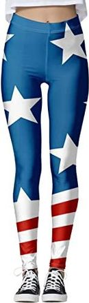 Generic Legging de sport d&eacute;contract&eacute; et confortable pour femme, bleu, S