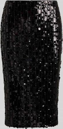 Lauren Ralph Lauren Midi-Rock mit Allover-Pailletten