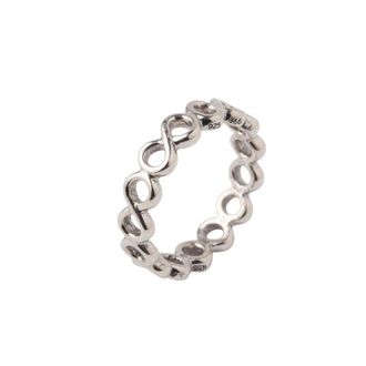 Pandora Femme, Accessoires, Gris, Taille: 48 MM Bague Infini en Argent