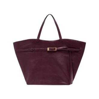 Anine Bing Anine Tasche Glattes Leder - - Bags - Damen - Rot - ONE SIZE