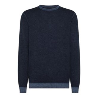 Sun 68 Round-Neck Strickwaren - - Knitwear - Herren - Blau - S