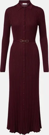 Gabriela Hearst Pulloverkleid Tenes aus Wolle und Seide