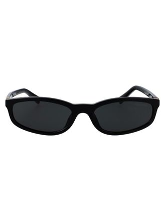 Miu Miu 0MU Acetate Sunglasses - Black
