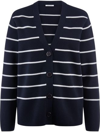 Peter Hahn Strickjacke Peter Hahn blau