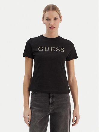 Guess T-Shirt V6RI20 J1314 Schwarz Regular Fit