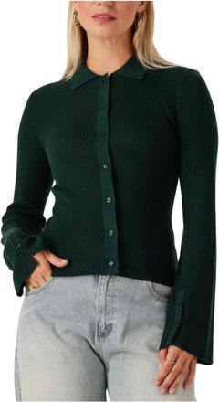 Modstr&ouml;m Hirokimd Cardigan - - Knitwear - Damen - Gr&uuml;n - L