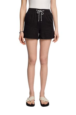 Esprit Damen 053CC1C301 Shorts, 001/BLACK, 32