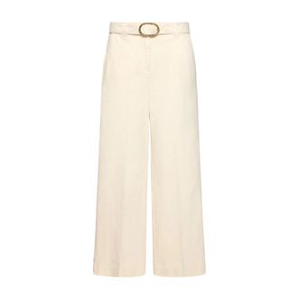 Marella Mlszanzara Weite Hose - - Trousers - Damen - Beige - XS