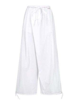 Marni Pantalons D&eacute;contract&eacute;s - Blanc