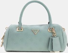 Guess Guess Sac &agrave; main Cresidia avec logo Light Sage textur&eacute; et fermeture &eacute;clair