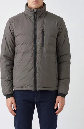 Canada Goose Wasserabweisende Daunenjacke aus Nylon mit hohem Kragen und Logo
