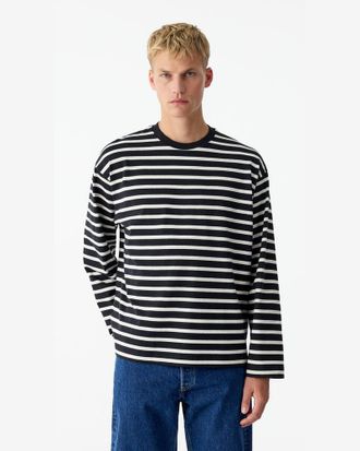 Arket Lockeres Langarmshirt -Blau
