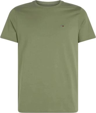 Tommy Jeans Homme, Tops, Vert, Taille: S T-shirt Slim Fit en Coton - Vert