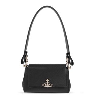 Vivienne Westwood Schultertasche mit Logo-Applikation - - Bags - Damen - Schwarzk - ONE SIZE