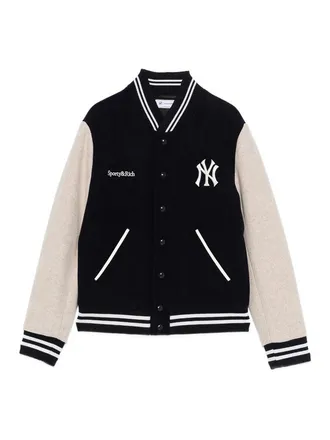 Sporty & Rich Bomber - Bleu Fonc&eacute;