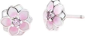Pandora Radiant Bloom Magnolien-Ohrstecker - - Accessories - Damen - Grau - ONE SIZE