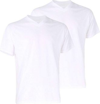 Götzburg T-Shirt California (2-tlg) mit V-Ausschnitt, Premium-Qualität im 2er Pack