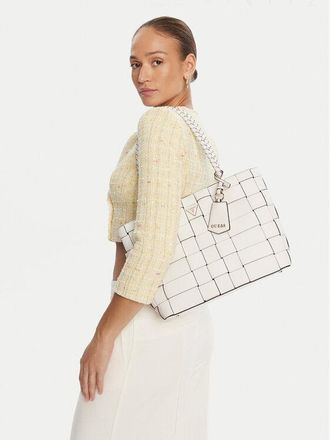 Guess Handtasche Maylee HWWG96 61220 Wei&szlig;