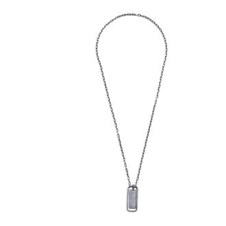 Werkstatt M&uuml;nchen Silberner Anh&auml;nger Halskette - - Accessories - Herren - Grau - ONE SIZE
