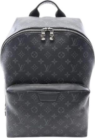 Louis Vuitton Pre-owned Apollo Monogram Eclipse Coated Canvas Backpack - Homme - Pre-owned - Noir - Taille: ONE Size