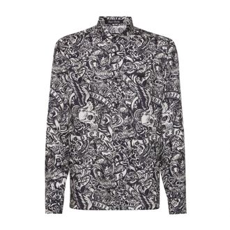 Philipp Plein Casual Shirt - - Shirts - Herren - Schwarzk - M