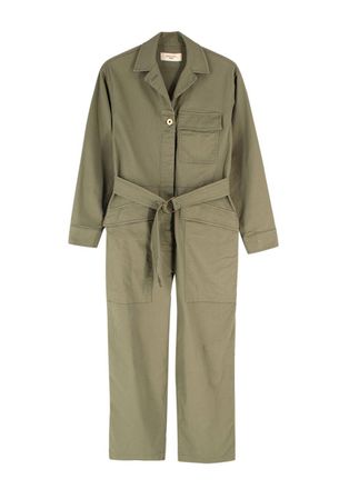 Max Mara Weekend Max Mara Khaki Boiler Suit Size XXS