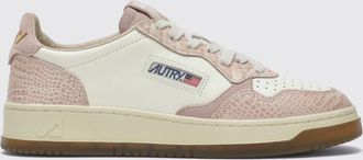 Autry Baskets Medalist Low Super Vintage en cuir et daim &agrave; effet us&eacute;