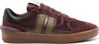 Lanvin Low-Top Sneaker - Sneakers Burgundygreen - Gr. 40 (EU) - in Rot - für Damen