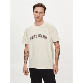 Pepe Jeans London T-Shirt Clement PM509220 Beige Regular Fit