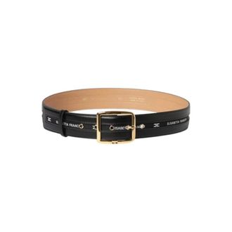 Elisabetta Franchi Femme, Accessoires, Noir, Taille: 40 CM Ceintures