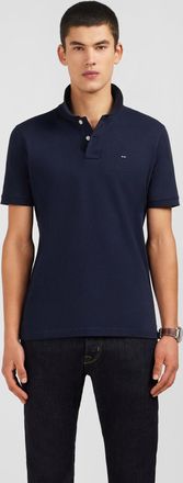 Eden Park Polo Bleu Marine En Coton Pima Stretch