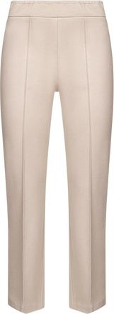 Blanca Vita Femme, Pantalons, Beige, Taille: 44 FR Pantalon Trompette Pioppo