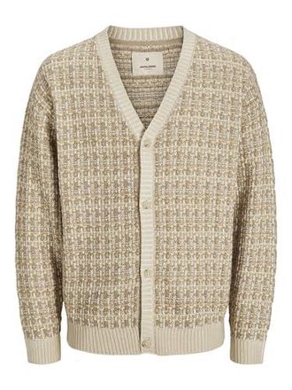 Jack & Jones Jack & Jones Jprbluparker Cardigan en Tricot pour Homme, Tannin., S