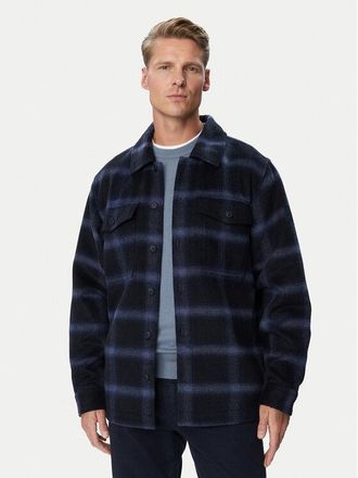 HUGO BOSS Hemdjacke Losky 50570247 Dunkelblau Regular Fit