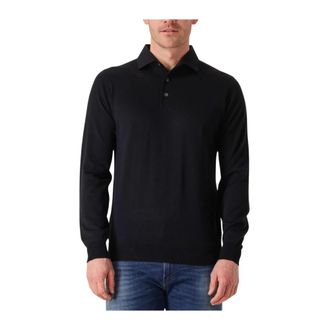 FILIPPO DE LAURENTIIS Polo Ml Paramontura R.Merino - - Tops - Herren - Blau - XL