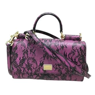 Dolce & Gabbana Pre-owned Handbag Pochette - - Pre-owned - Damen - Lila - ONE SIZE