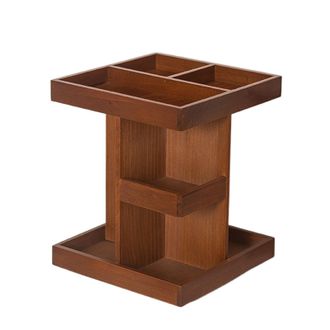 Generico 360 Grad drehbarer Make-up-Organizer f&uuml;r Arbeitsplatte, Ausstellungsregal und f&uuml;r Zuhause, Bad, Schlafzimmer