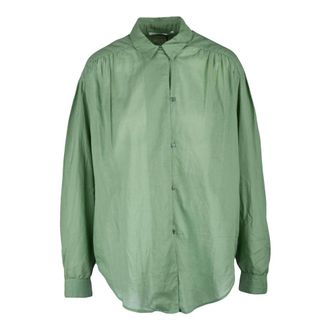 Pomandere Camicia Garzata - - Blouses & Shirts - Damen - Gr&uuml;n - 2XS