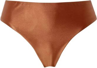 Brigitte Bardot Slip de bain r&eacute;versible marron S&eacute;r&eacute;nit&eacute;
