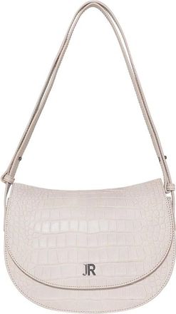John Richmond Femme, Sacs, Blanc, Taille: ONE Size Sac bandouli&egrave;re effet croco