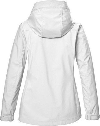 G.I.G.A. DX Softshelljacke GS 74 mit Kapuze (wasserdicht und winddicht) weiss Damen