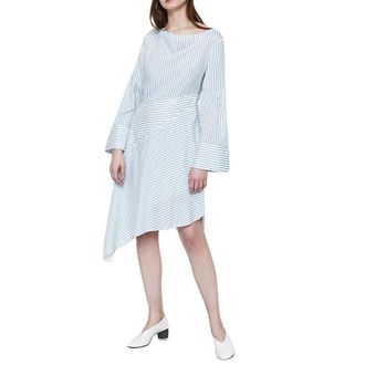 3.1 Phillip Lim 3.1 Phillip Lim Womens Blue Striped Shirt Dress Size M